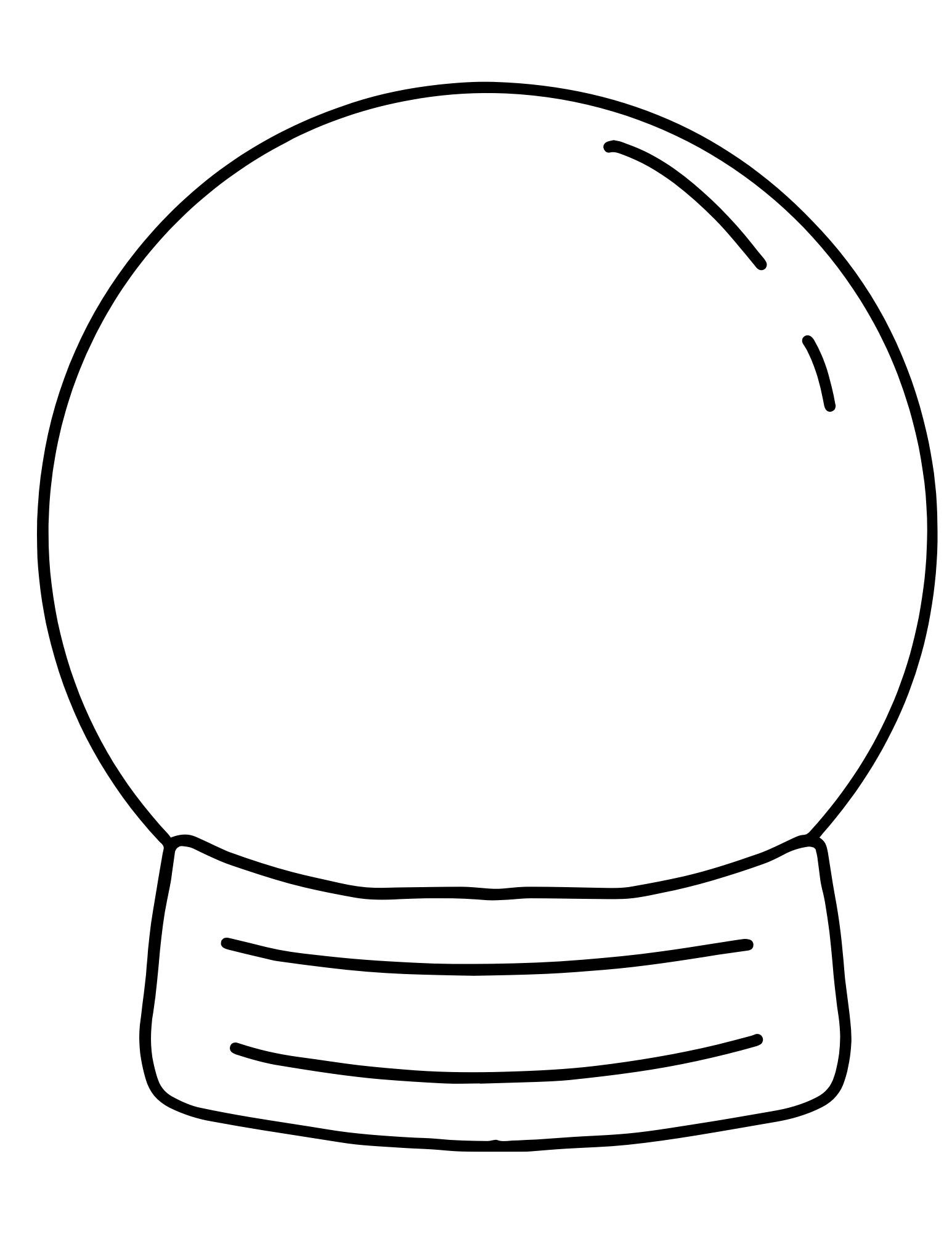 Snow Globe Printables - Landing Page