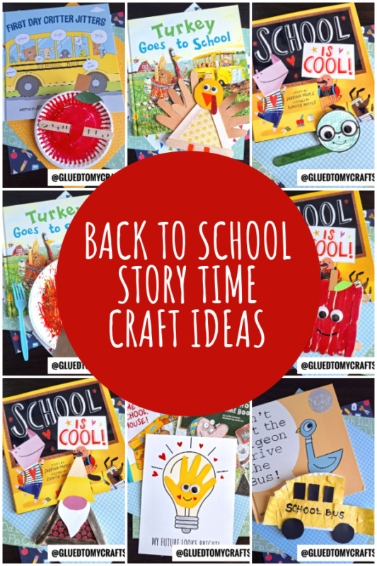 Back To School Story Time Craft Ideas For Kids