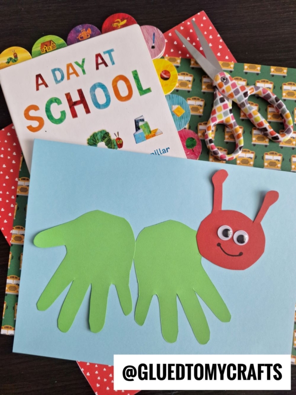 Back To School Handprint Keepsake Ideas