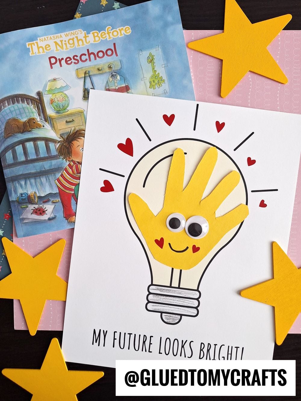 Back To School Handprint Keepsake Ideas