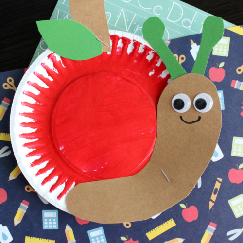 Back To School Snail Craft Idea