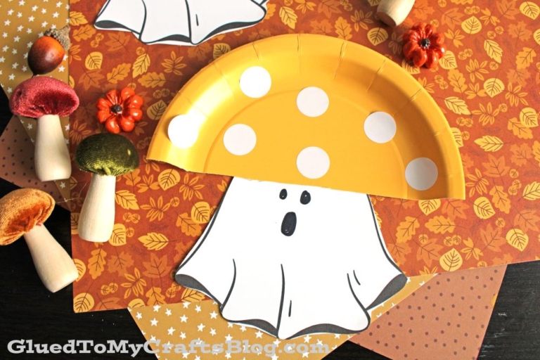 Mushroom Ghost Craft Idea For Fall
