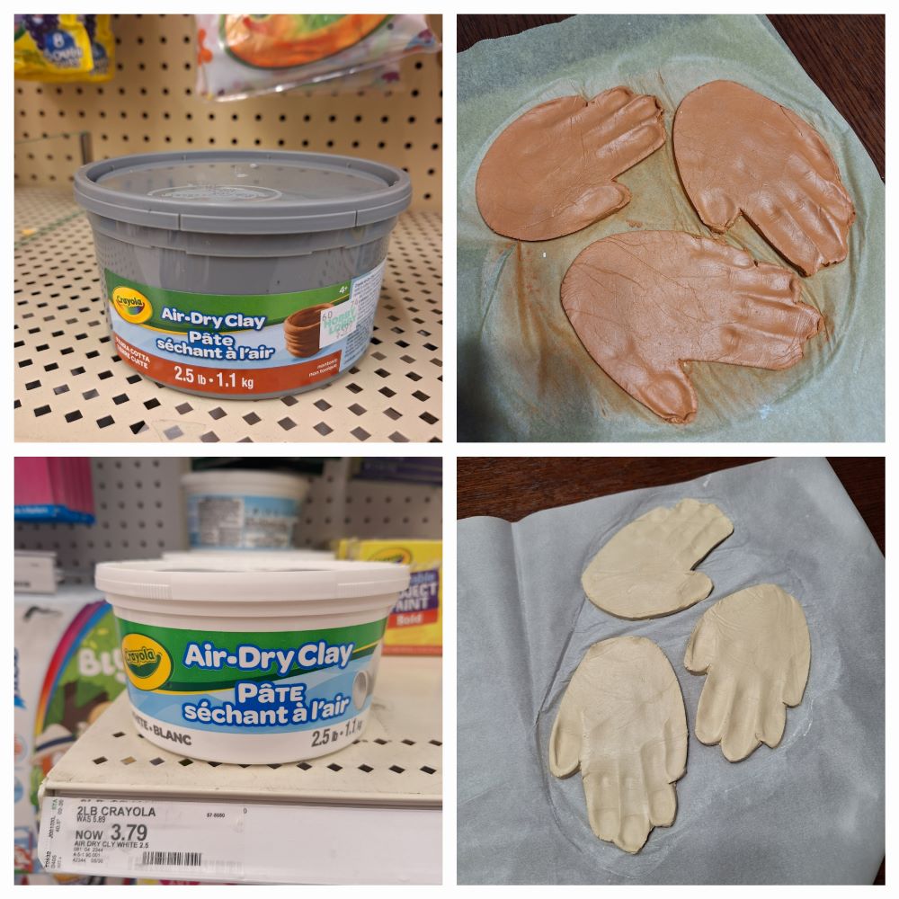 Handprint Clay Ornament Craft Ideas