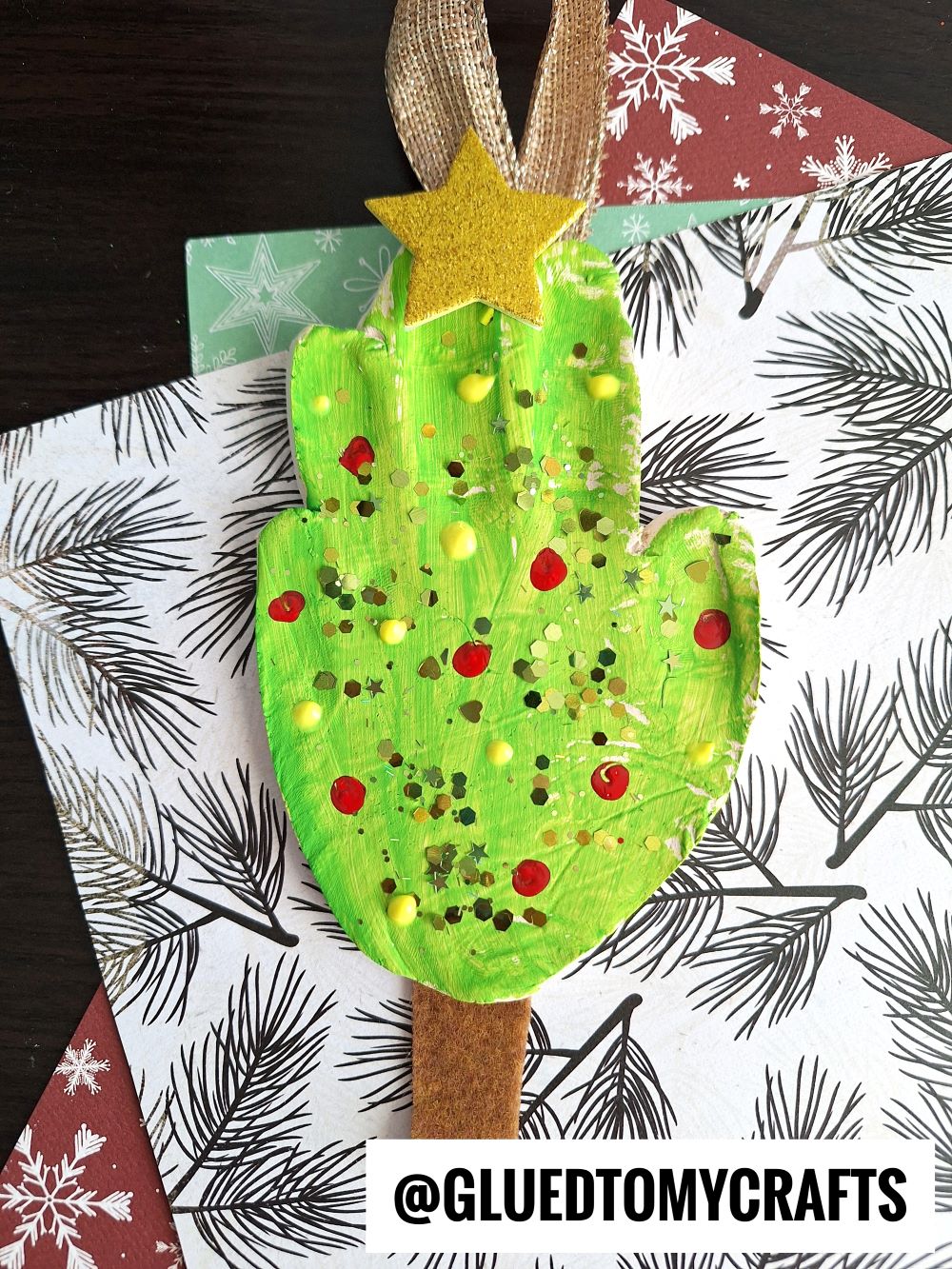 Handprint Clay Ornament Craft Ideas