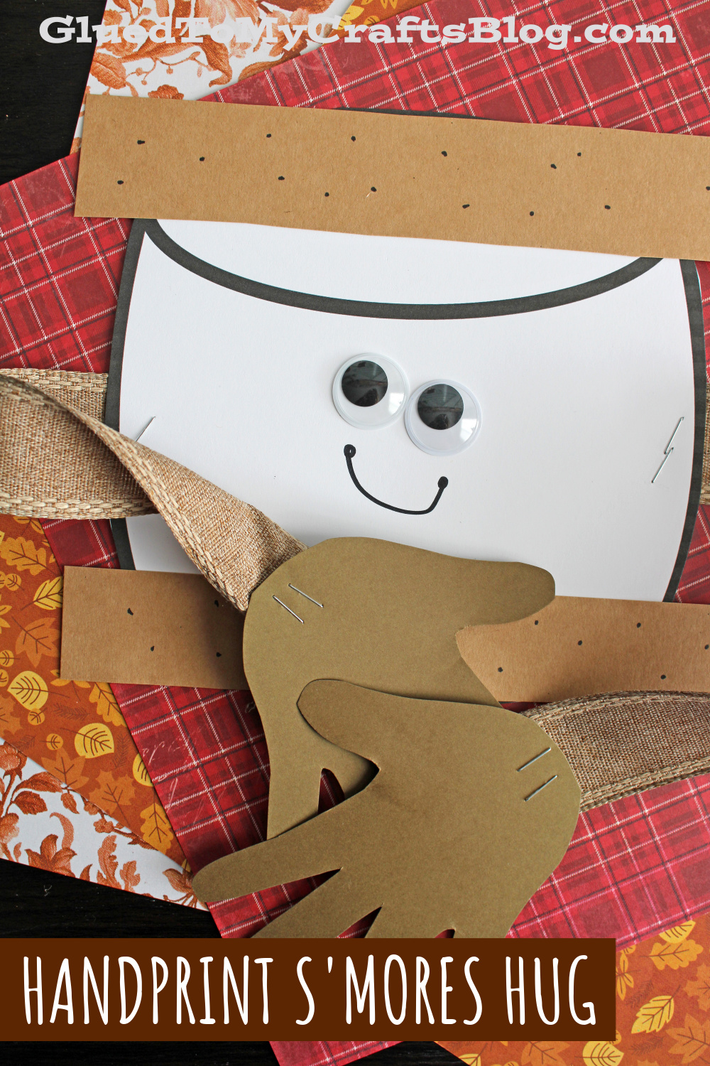 Handprint Smore Hug Craft Idea