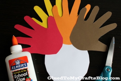 Stuffed Paper Bag Turkey Craft Idea For Kids