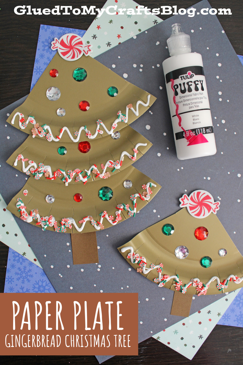 Paper Plate Christmas Tree Craft Paper Plate Christmas Trees