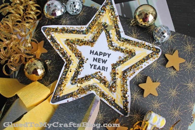 New Year's Eve Wishing Wand Craft Idea