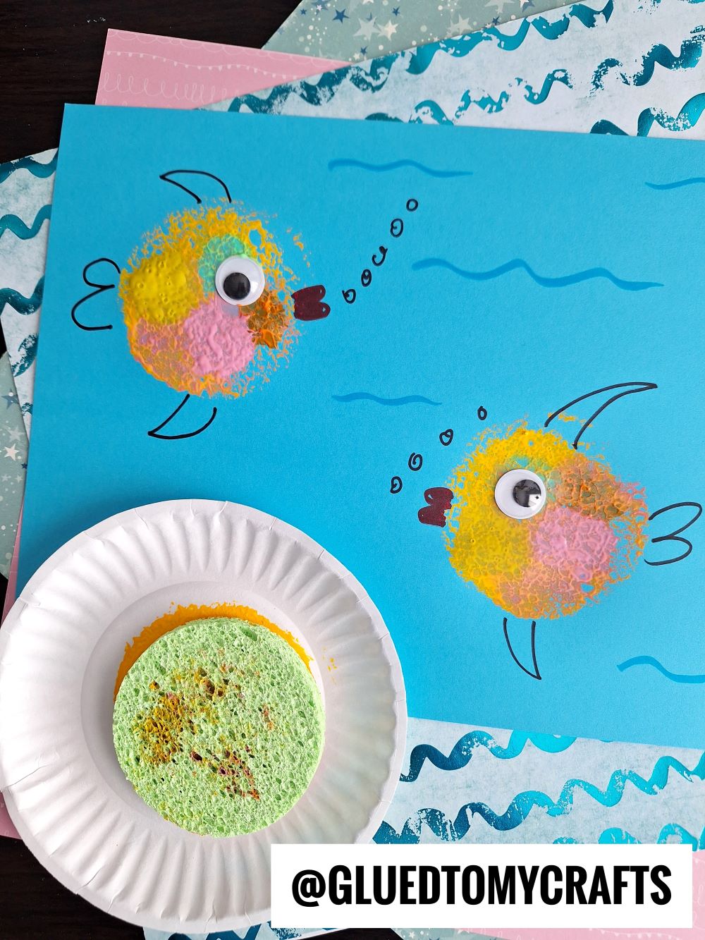 25+ Sponge Painted Craft Ideas To Make Today