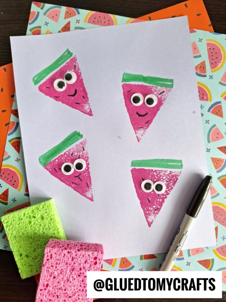 25+ Sponge Painted Craft Ideas To Make Today