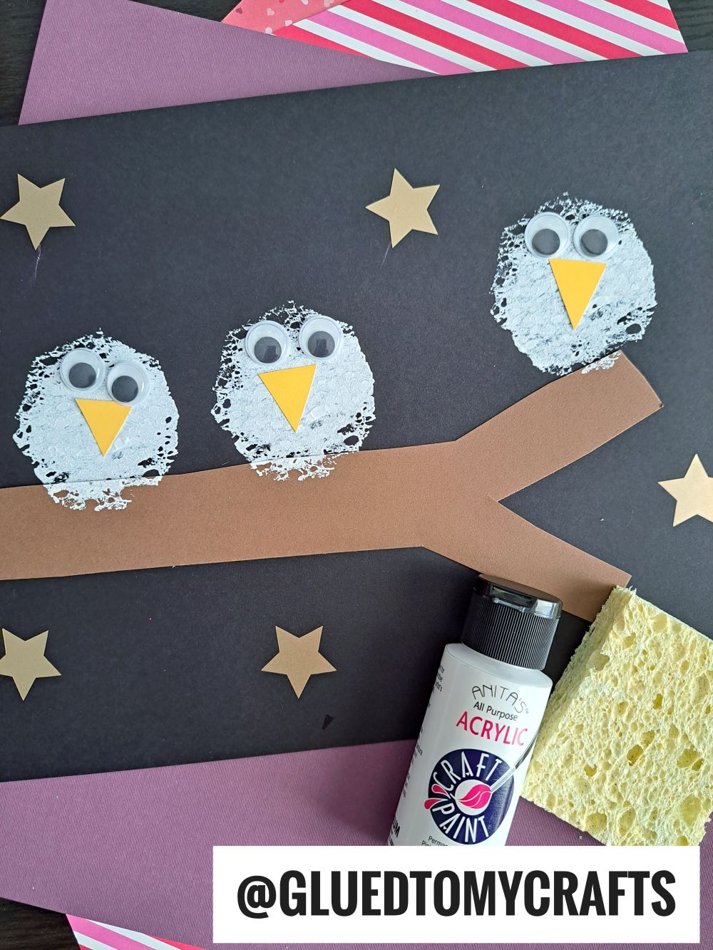 25+ Sponge Painted Craft Ideas To Make Today
