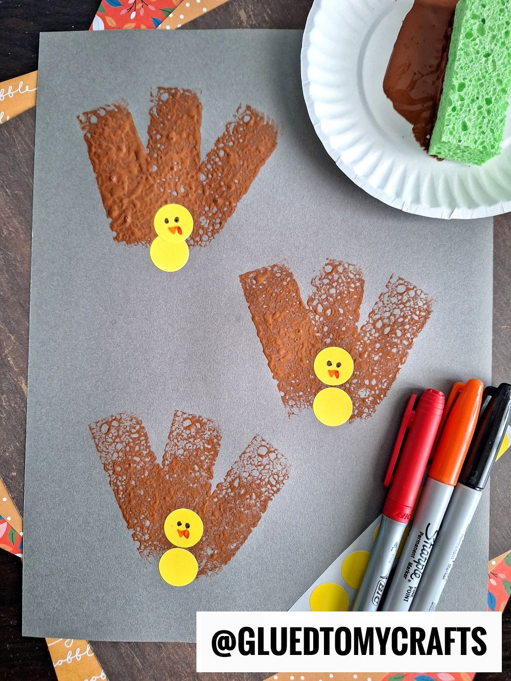 25+ Sponge Painted Craft Ideas To Make Today