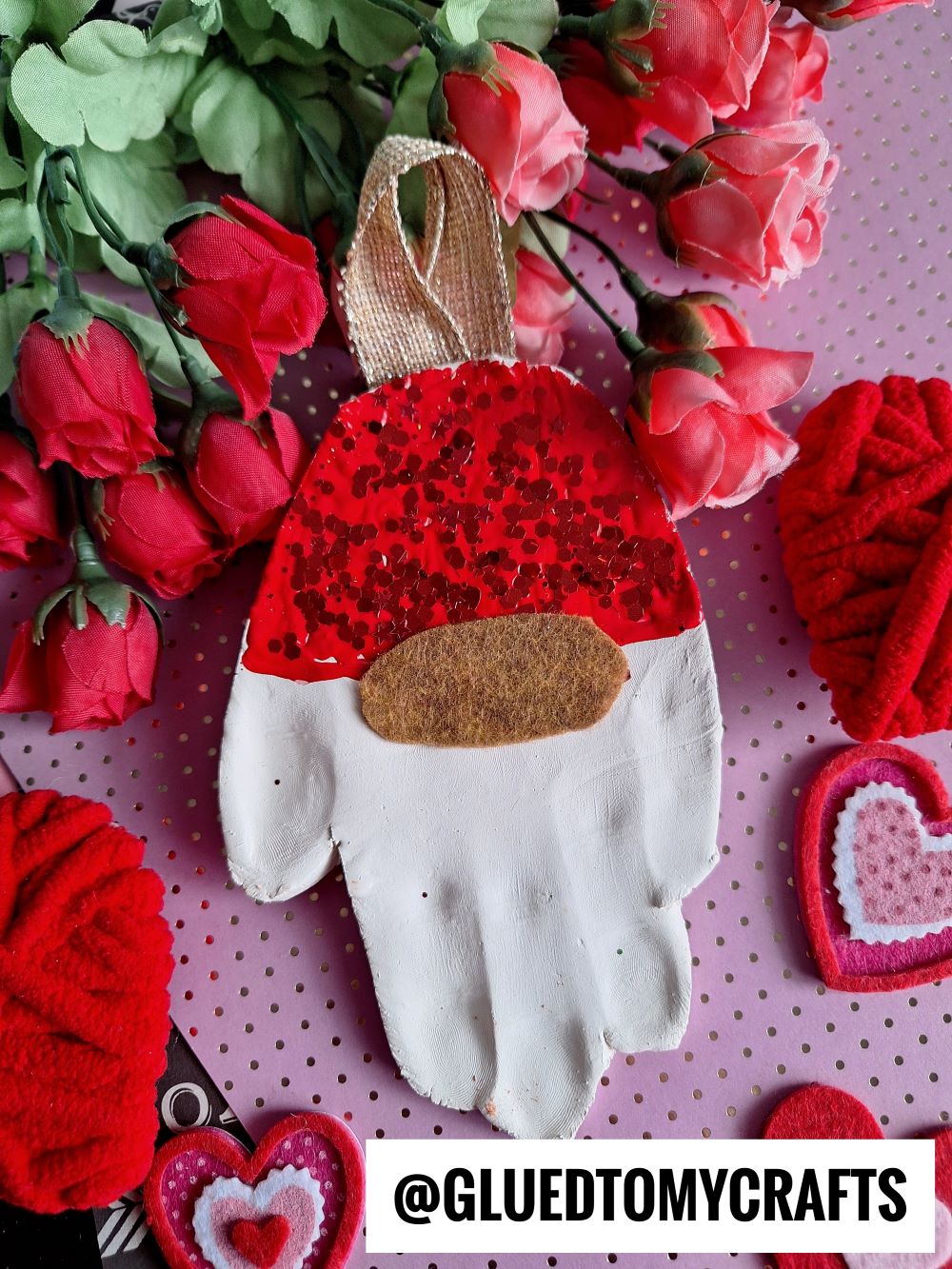 Handprint Clay Ornament Craft Ideas