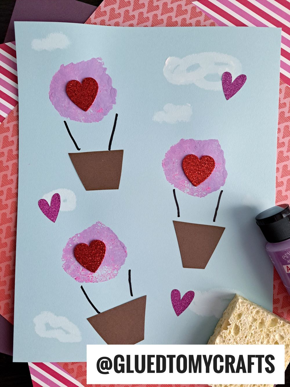 25+ Sponge Painted Craft Ideas To Make Today