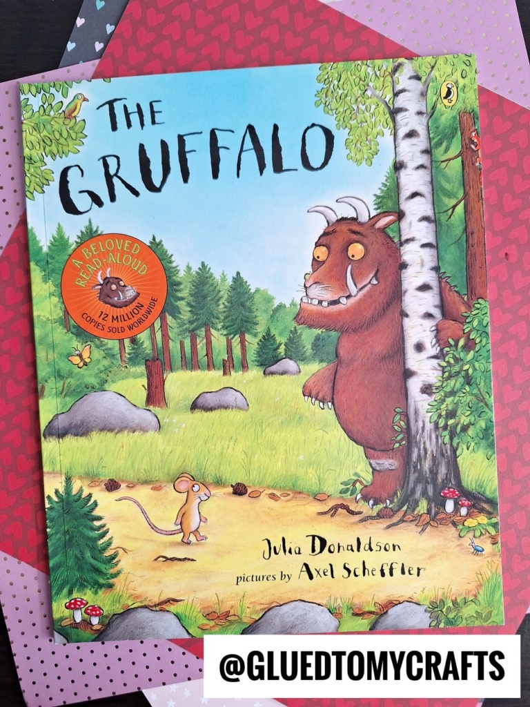 Fork Painted Gruffalo Craft Idea For Kids