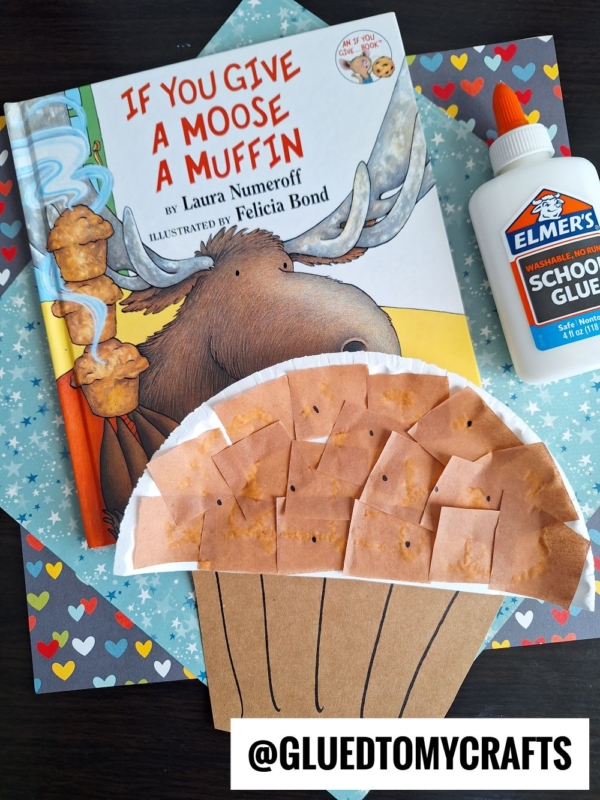 Paper Plate Muffin Craft Idea For Story Time