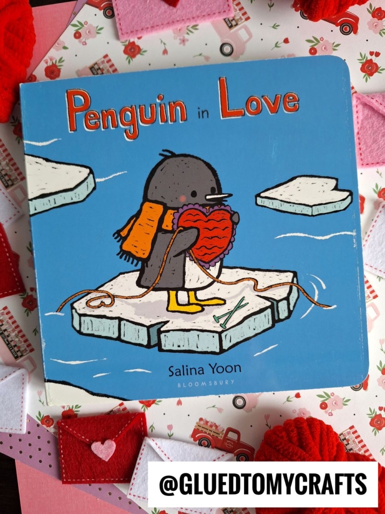 Heart Shaped Penguin Craft Idea For Kids
