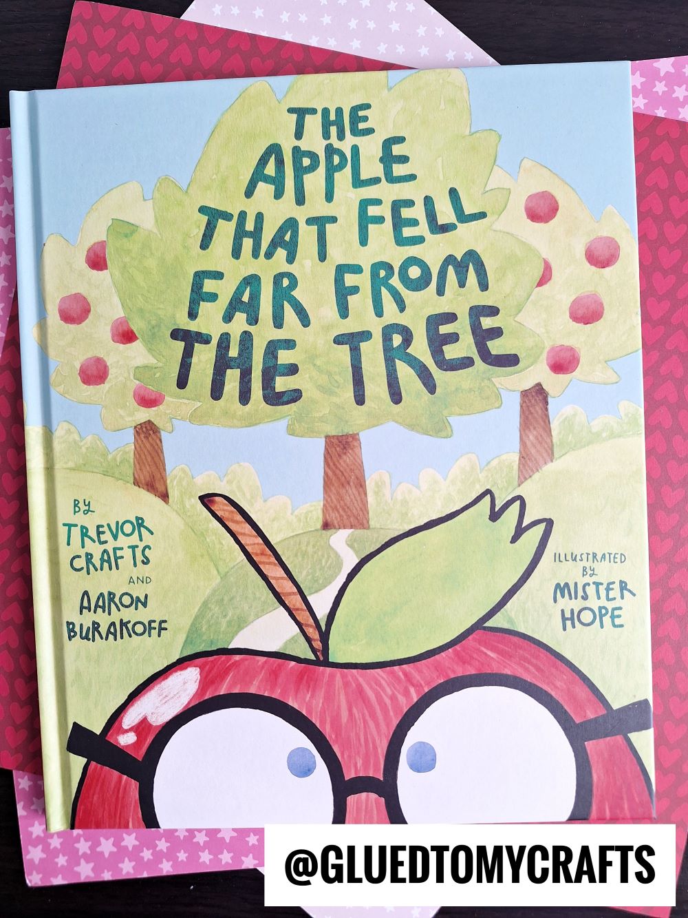 Popsicle Stick Apple Friends Craft Idea For Fall