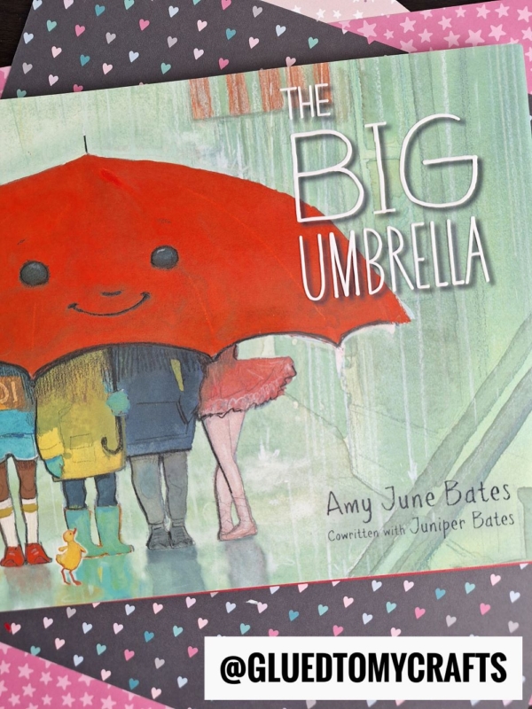 Fun Coffee Filter Umbrella Craft for Kids on Rainy Days