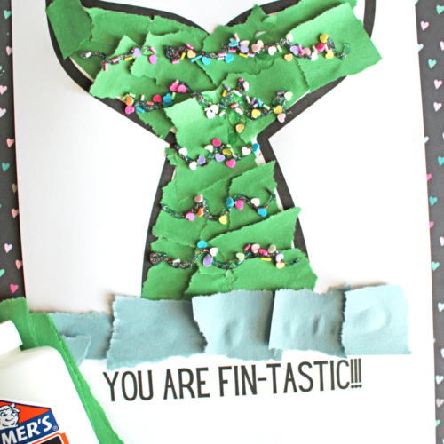 Torn Paper Mermaid Tail Craft – A Fin-Tastic Idea for Kids