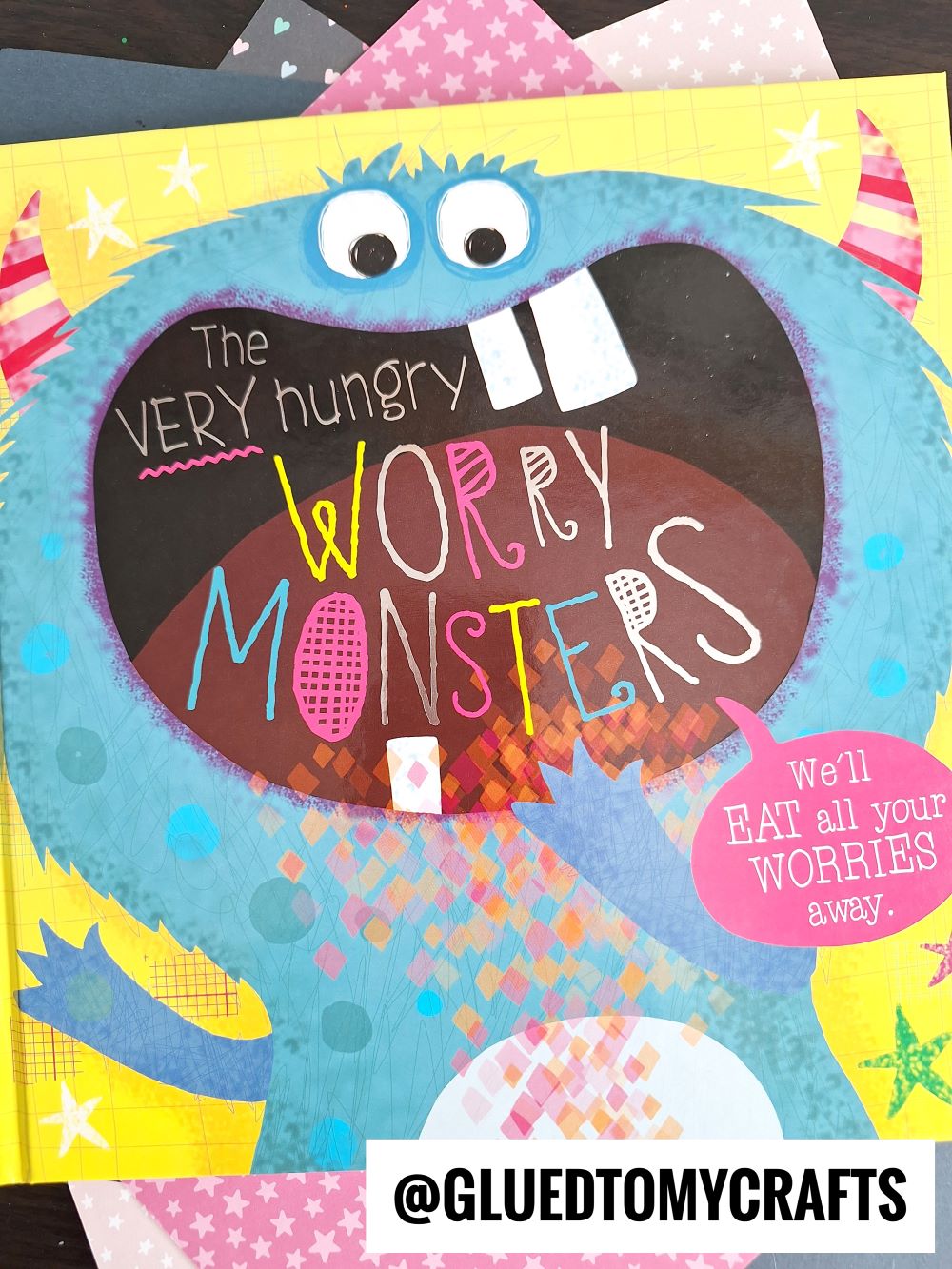 Paper Plate Green Monster Craft