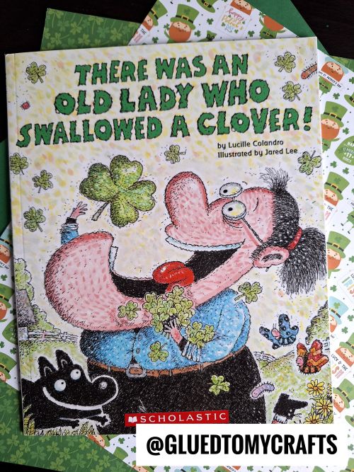 Paper Plate Four Leaf Clover Craft