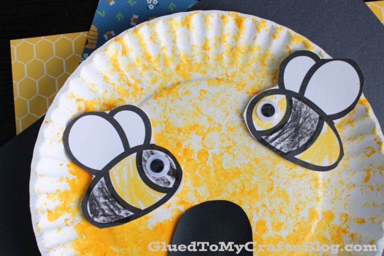Paper Plate Beehive Craft For Spring