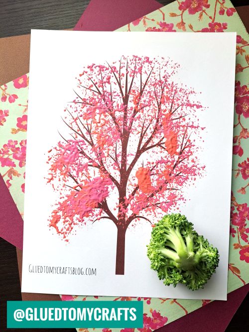 Cherry Blossom Tree Kids Craft Ideas
