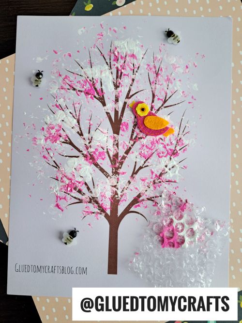 Cherry Blossom Tree Kids Craft Ideas