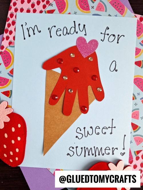 End of School Year - Hello Summer Keepsake Ideas - Glued To My Crafts