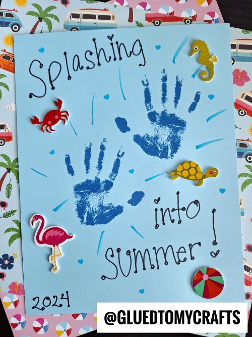 End of School Year - Hello Summer Keepsake Ideas - Glued To My Crafts