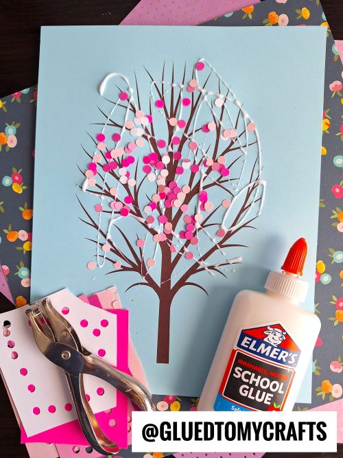 Cherry Blossom Tree Kids Craft Ideas