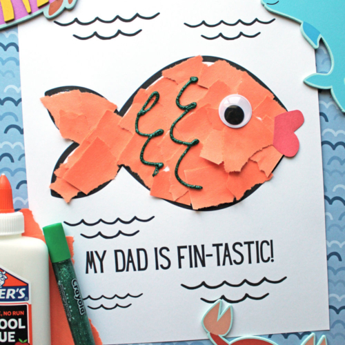 My Dad Is Fin-Tastic Card For Father’s Day