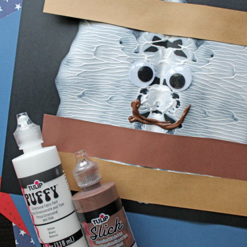 Paint Splat S'mores Craft Idea for Creative Kids