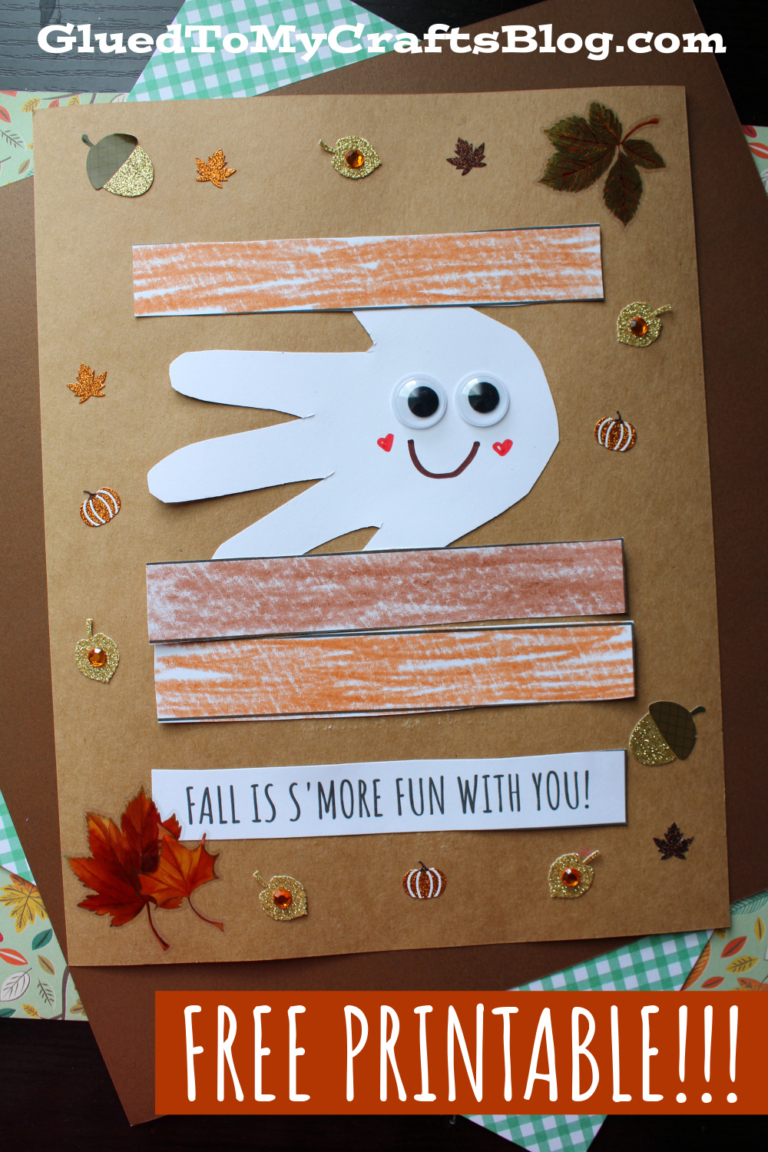 Handprint "Fall Is S'more Fun With You" Keepsake