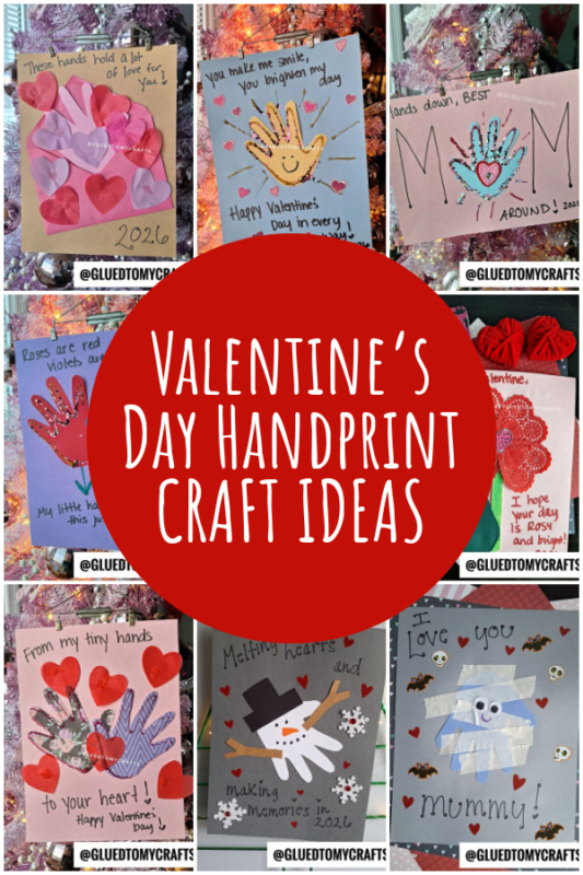 Adorable Valentine's Day Handprint Crafts For Kids