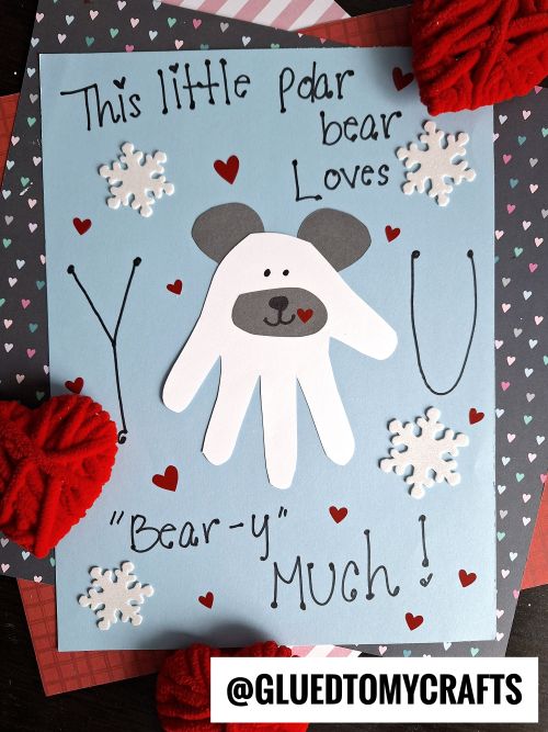Adorable Valentine's Day Handprint Crafts For Kids