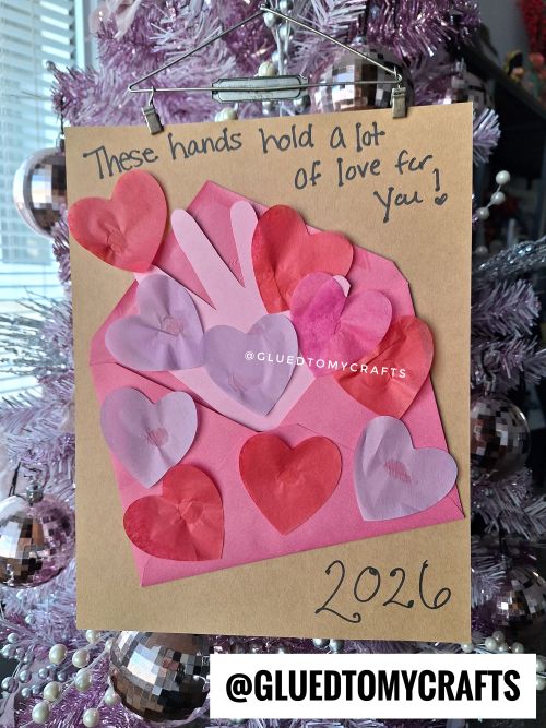 Adorable Valentine's Day Handprint Crafts For Kids