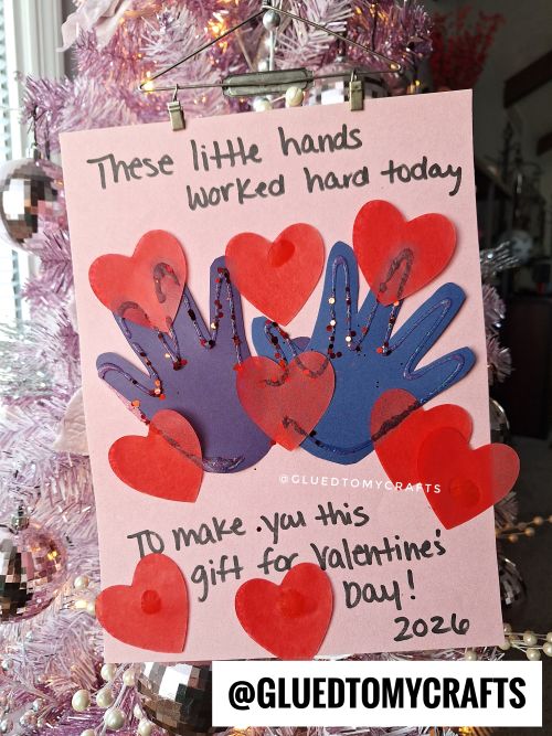 Adorable Valentine's Day Handprint Crafts For Kids
