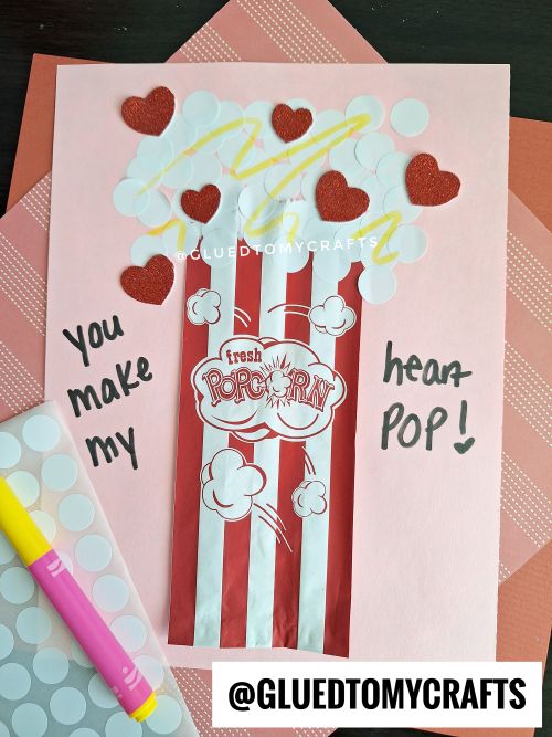 Fun and Easy Valentine's Day Popcorn Craft Ideas for Kids