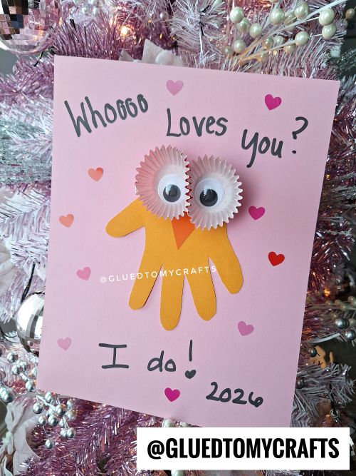 Adorable Valentine's Day Handprint Crafts For Kids