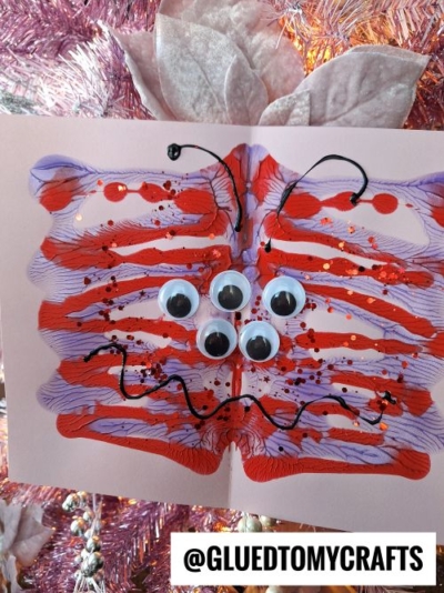 Paint Splat Love Monster Craft Idea For Valentine's Day - Glued To My ...