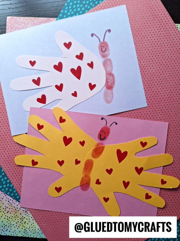 Handprint Butterfly Craft: Easy Mother's Day DIY