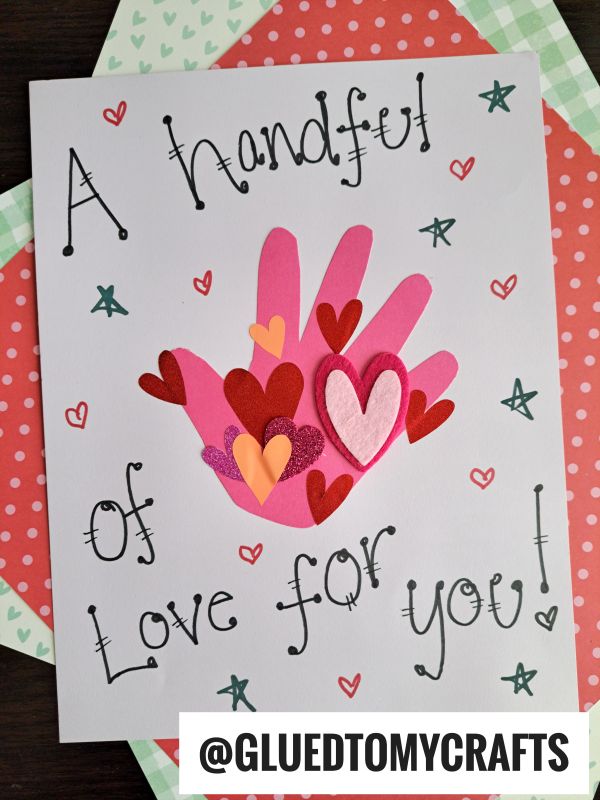 Adorable Valentine's Day Handprint Crafts For Kids