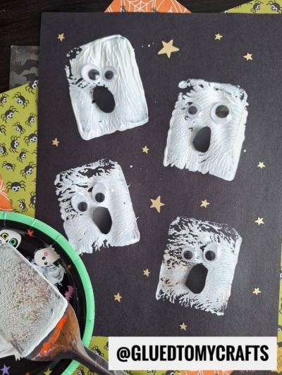10+ Spatula Stamped Halloween Crafts - Glued To My Crafts